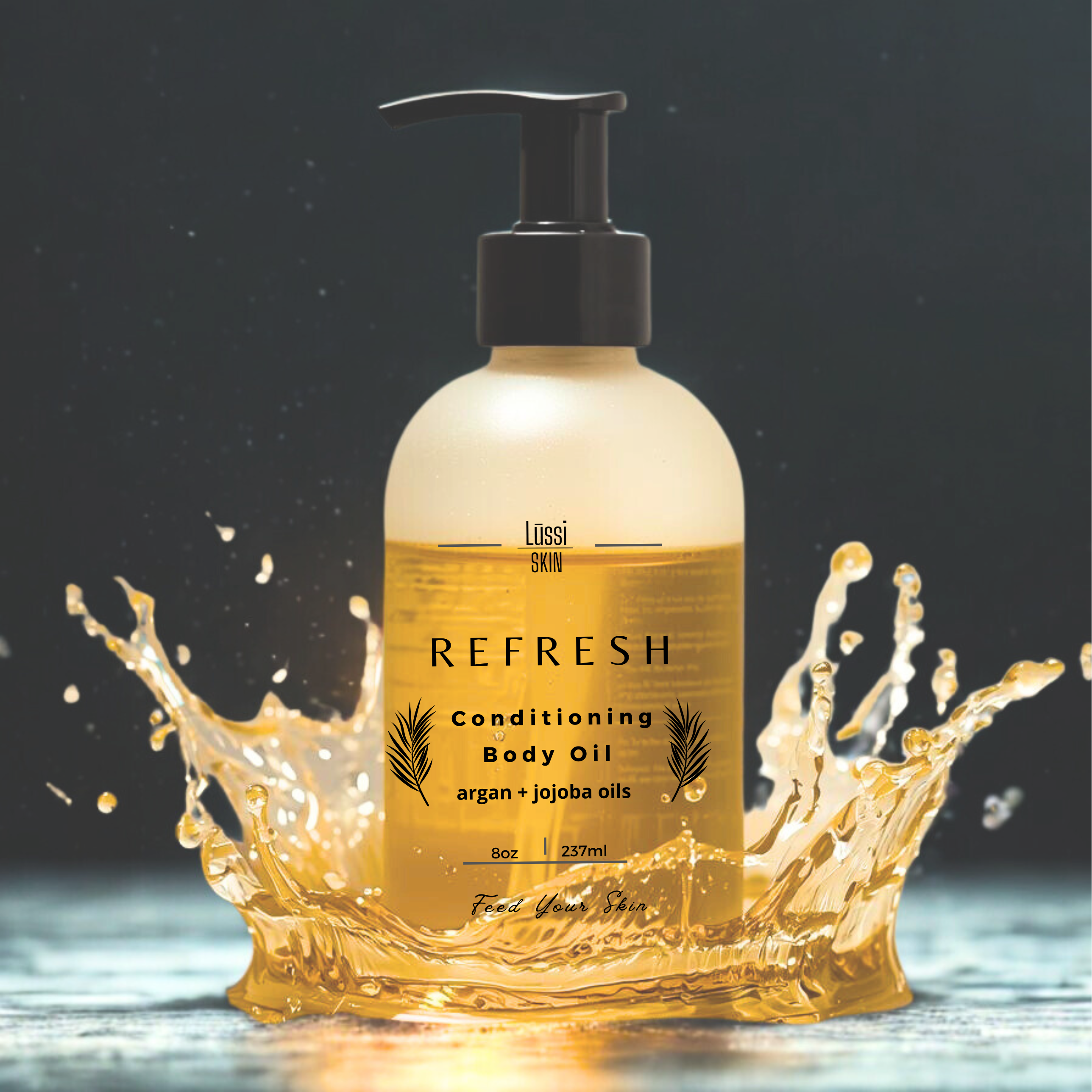 REFRESH Conditioning Body Oil – Lūssi Skin